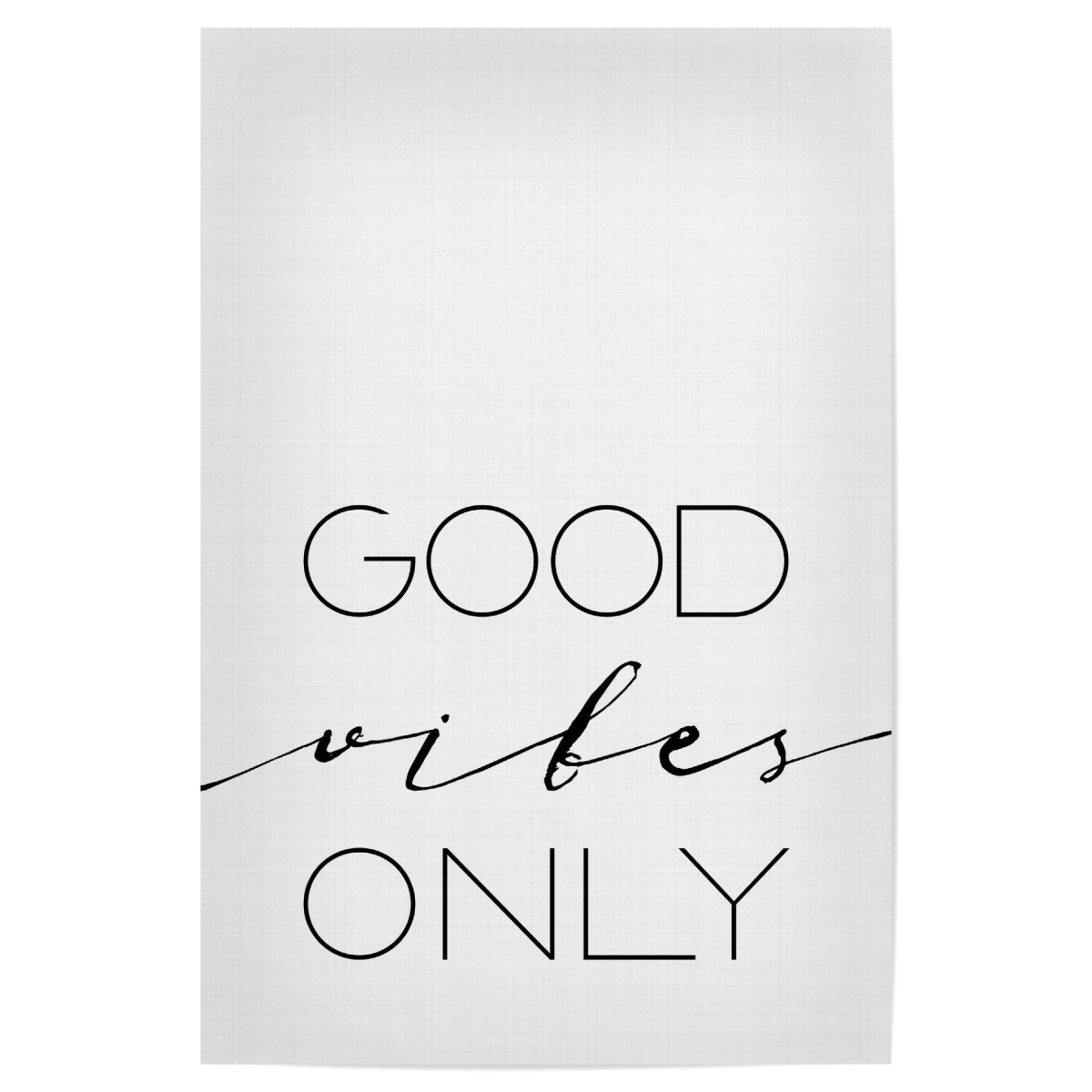 Good Vibes Only als Poster bei artboxONE kaufen